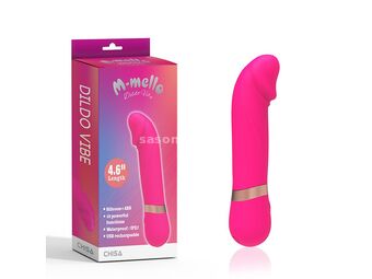 Silikonski Roze Vibrator 12cm Dildo Vibe