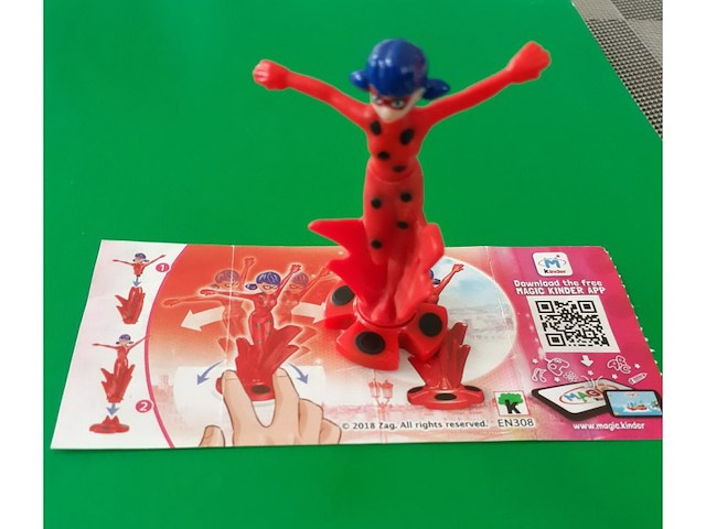 Kinder 2018 Miraculous Ladybug EN308