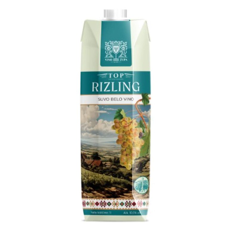 Rizling belo vino 1 l tetrapak Vino Župa