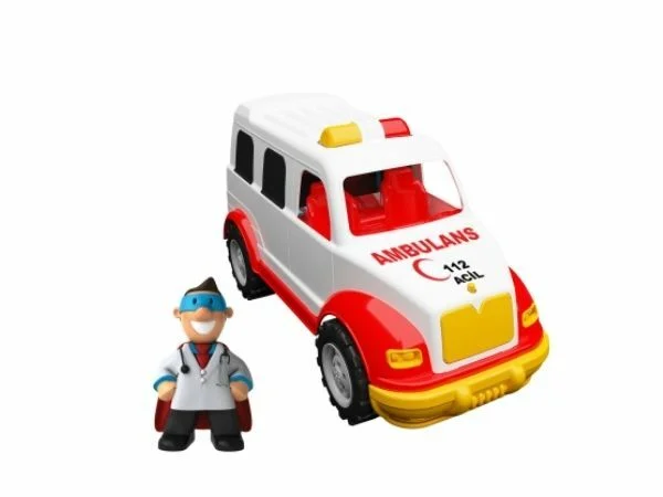 Ambulantno vozilo za igru 30cm
Ambulantno vozilo za igru 30cm