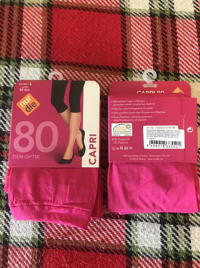 Nur Die capri leggings, 80 DEN, NOVO