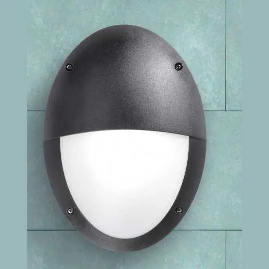 MADDI VE crna zidna/plafonska lampa IP66 1xE27 2V3 000 000 E27S Fumagalli