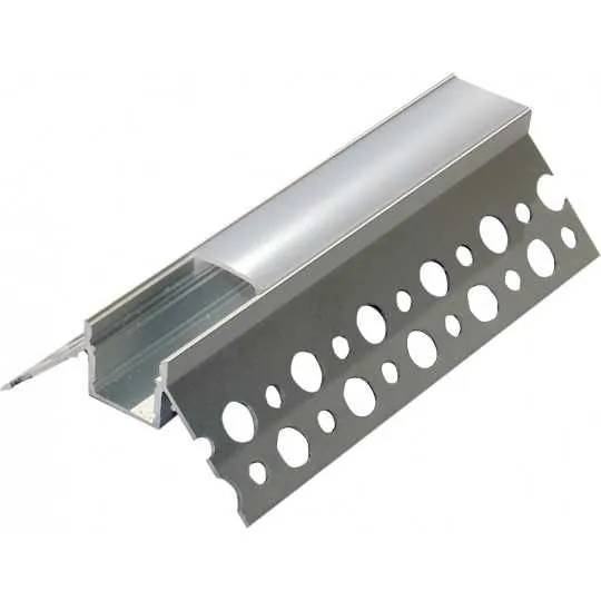 M641 Aluminijumski profil za LED trake ugradni set za pločice sa difuzerom 2000×53 5x24mm Mitea Lighting