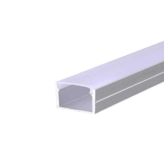 MA616-Slim Aluminijumski profil za LED trake nadgradni 2000×19 5x12mm set sa difuzerom Mitea Lighting