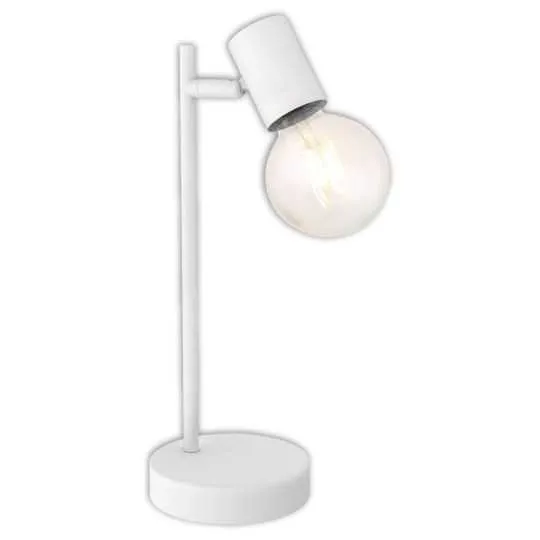 M190121 1xE27 40W bela stona lampa Mitea Lighting