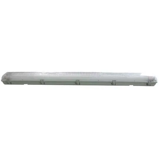 M205601 2x18W LED vodonepropusna svetiljka SINGLE END sa uključenim led cevima 6500K PC-polikarbonat poklopac Mitea Lighting