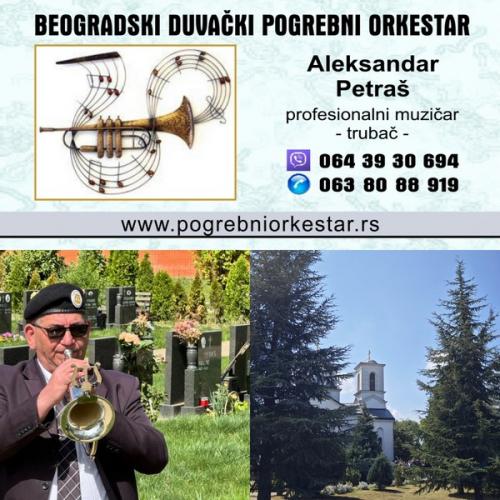 Solo truba, violina, harmonika, crkveni hor orkestar za sahrane pogrebe