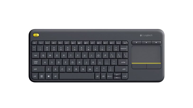 Logitech TASTATURA K400 Plus Wireless Touch Keyboard Black, US