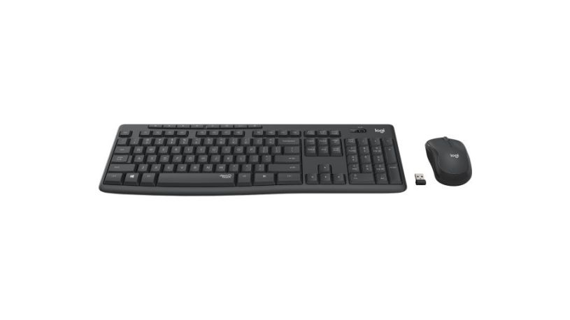 Logitech TASTATURA I MIŠ MK295 Silent Wireless Desktop Graphite US