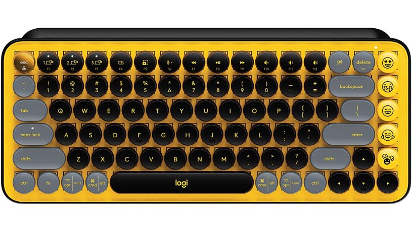 Logitech TASTATURA Pop Keyboard with Emoji Blast Yellow