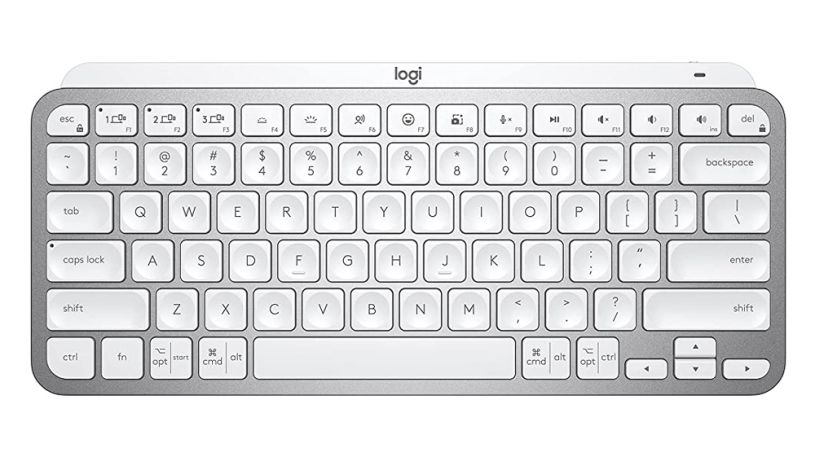 Logitech TASTATURA MX Keys Mini Wireless Illuminated Keyboard - Pale grey US