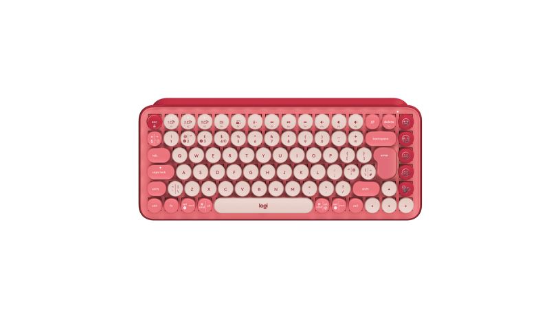 Logitech TASTATURA Pop Keyboard with Emoji Heartbreaker Rose