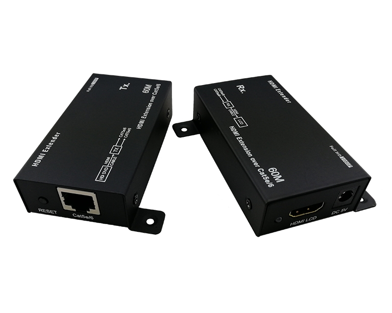 E-GREEN Adapter-Konvertor HDMI extender – RJ 45 cat5e/6, 60m