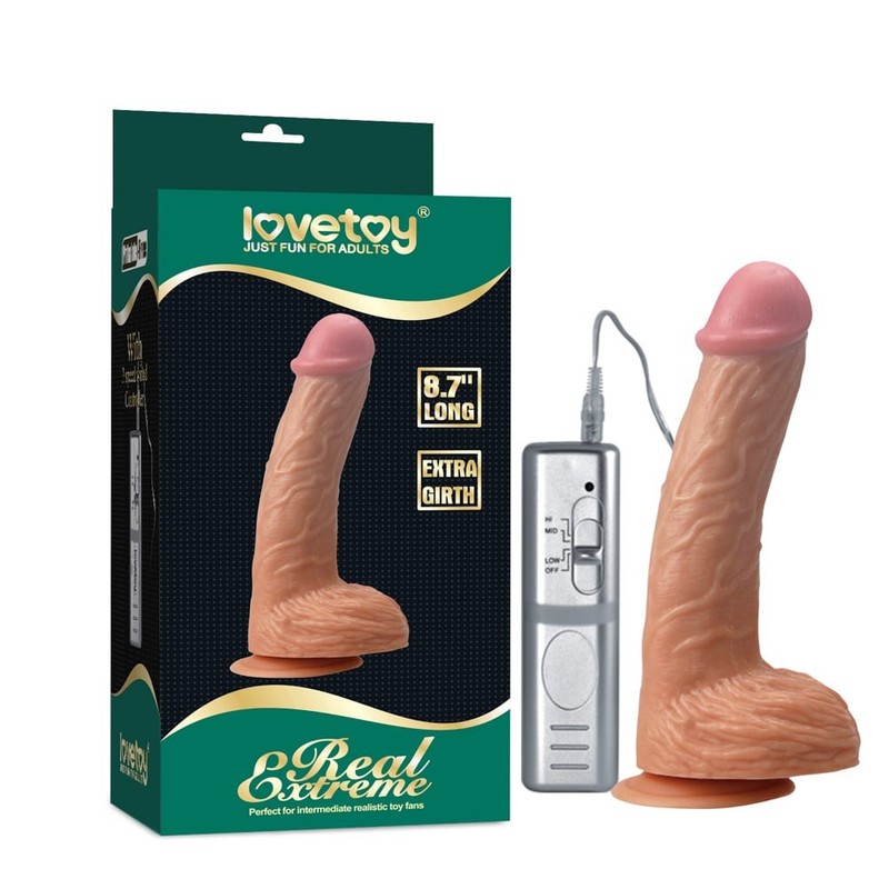 8.7" Real Extreme Extra Girth Vibrating Lvtoy00560