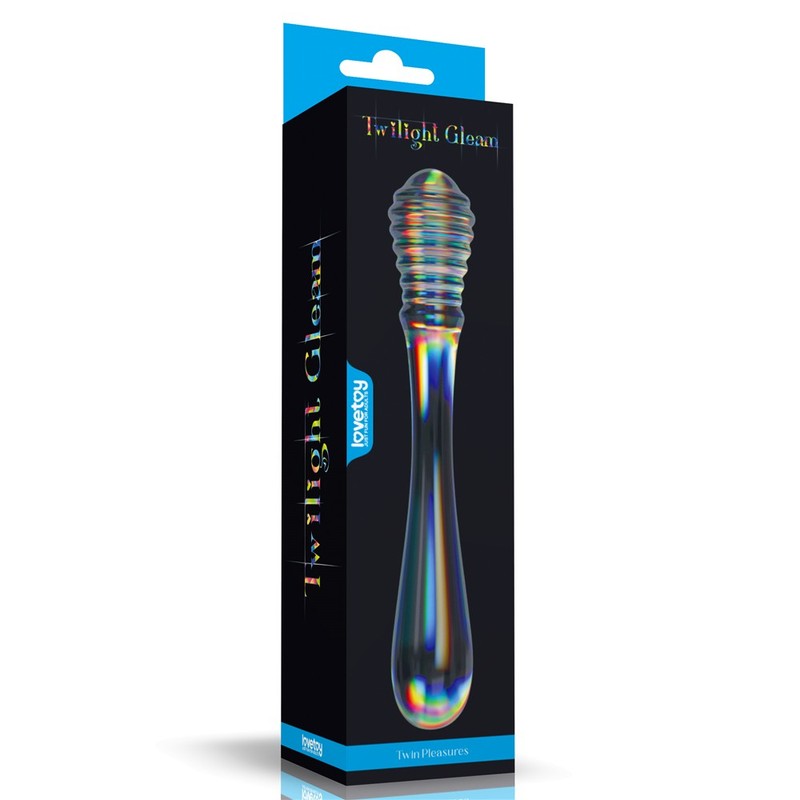 Twilight Gleam Glass Dildo- Twin Pleasures Lvtoy00753