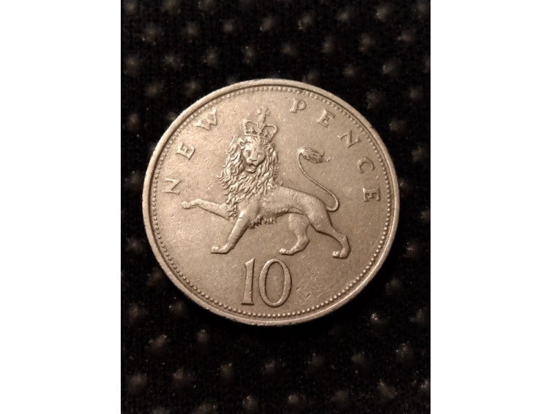 10 penija 1969 velika britanija