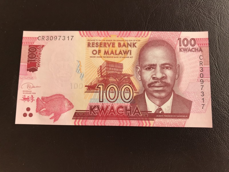 MALAWI 100 KWACHA. UNC.