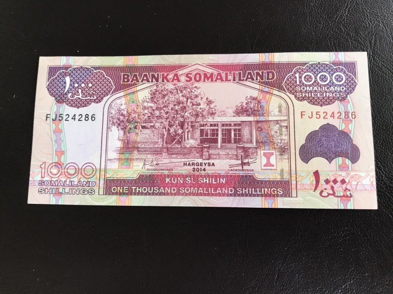 SOMALILAND 1000 SILINGA. UNC.2014.