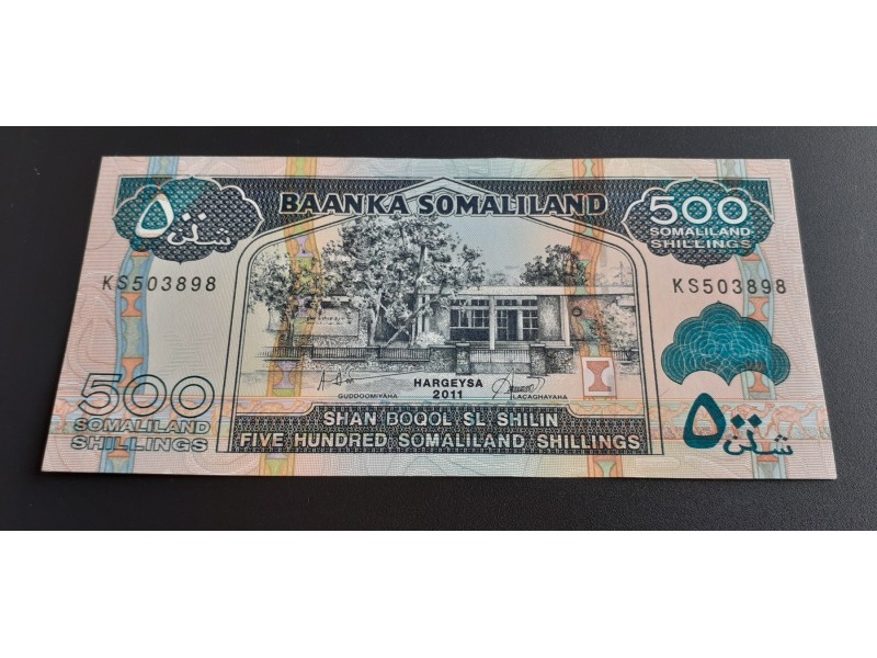 SOMALILAND 500 SILINGA.UNC. 2011..