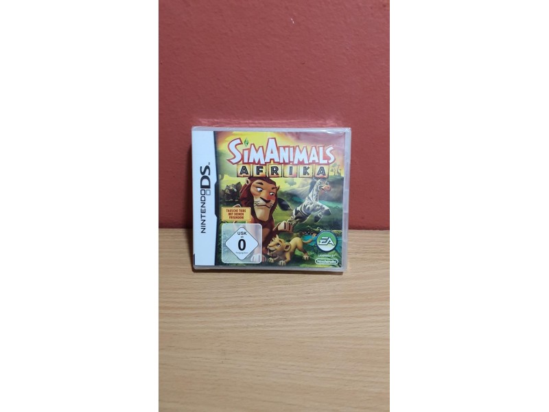 Sim Animals Afrika Nintendo Ds igra u celofanu