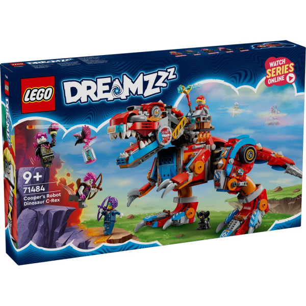 LEGO DREAMZZZ COOPERS ROBOT DINOSAUR C-REX