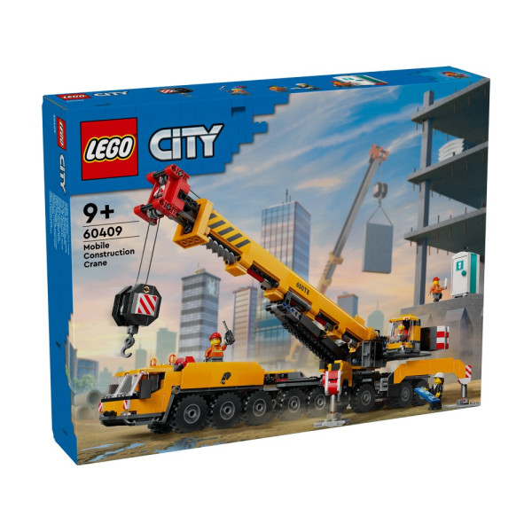 LEGO CITY YELLOW MOBILE CONSTRUCTION C