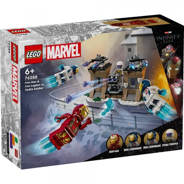 LEGO SUPER HEROES IRON MAN AND IRON LEGION VS. HYDRA SOLDIER