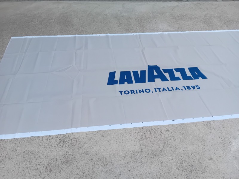 cirada platno siva Lavazza 3,65x1,62m kao nova