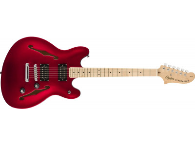 Squier By Fender Affinity Series Starcaster MN Candy Apple Red