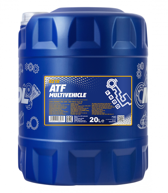 Mannol ATF MULTIVEHICLE JWS3309 208L