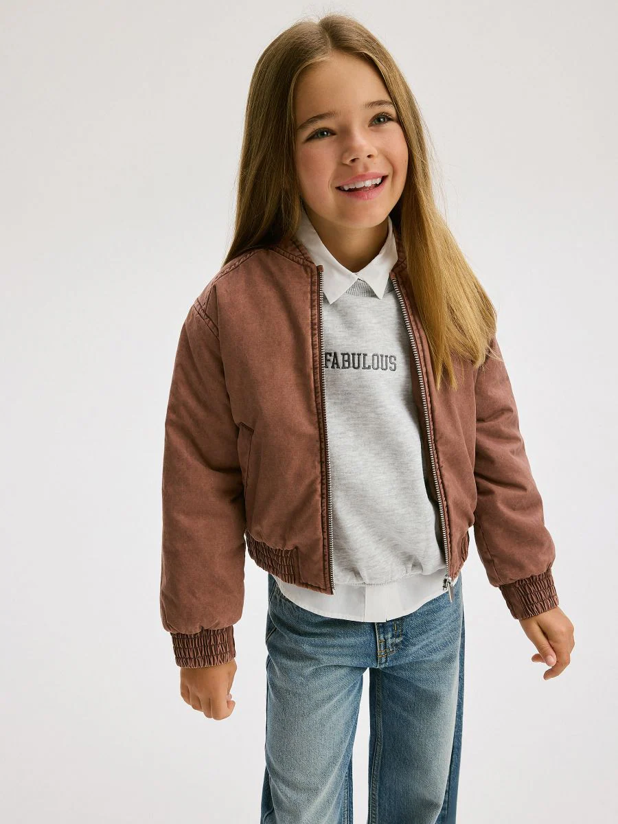 GIRLS` OUTER JACKET