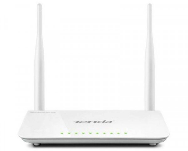 Tenda F300 Wireless N300 Ruter, WISP/WDS-bridge/AP/WPS, 4L/1W fixed antenna 2x5dBi