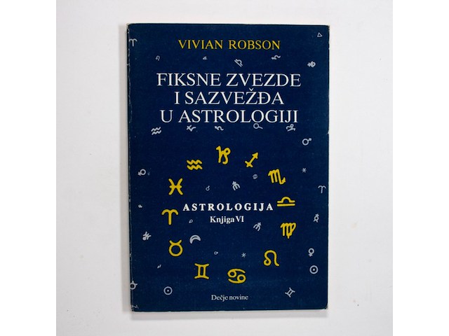 Fiksne zvezde i sazvežđa u astrologiji, Vivian Robson