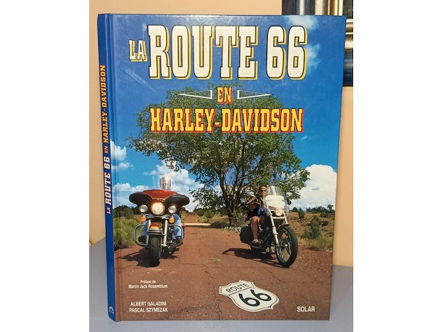 RUTA 66 na Harley Davidsonu monografija na francuskom