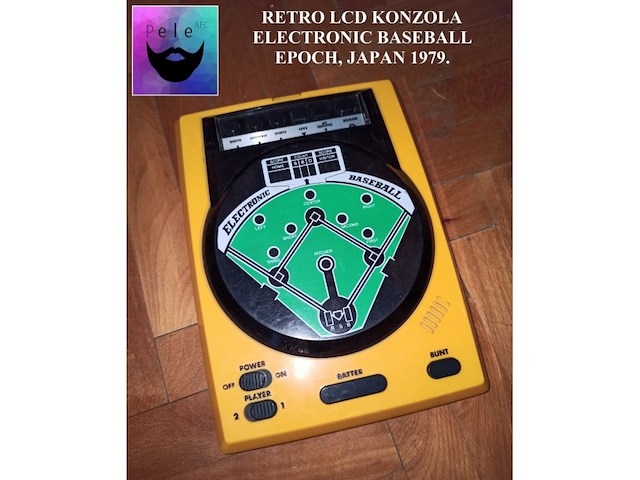 Retro LCD konzola - Electronic Baseball Epoch 1979.