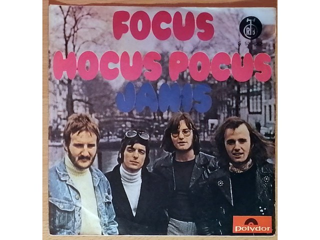 SP FOCUS - Hocus Pocus / Janis (1973) PERFEKTNA