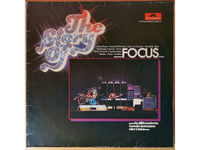 2LP FOCUS - The Story Of Focus (1977) Germany, ODLIČNA