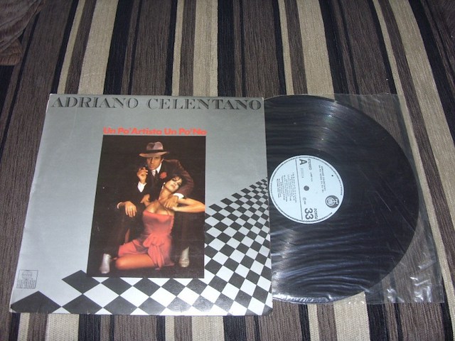 Adriano Celentano – Un Po` Artista Un Po` No LP RTB `80