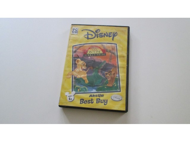 Lion king Simba`s pride, DVD