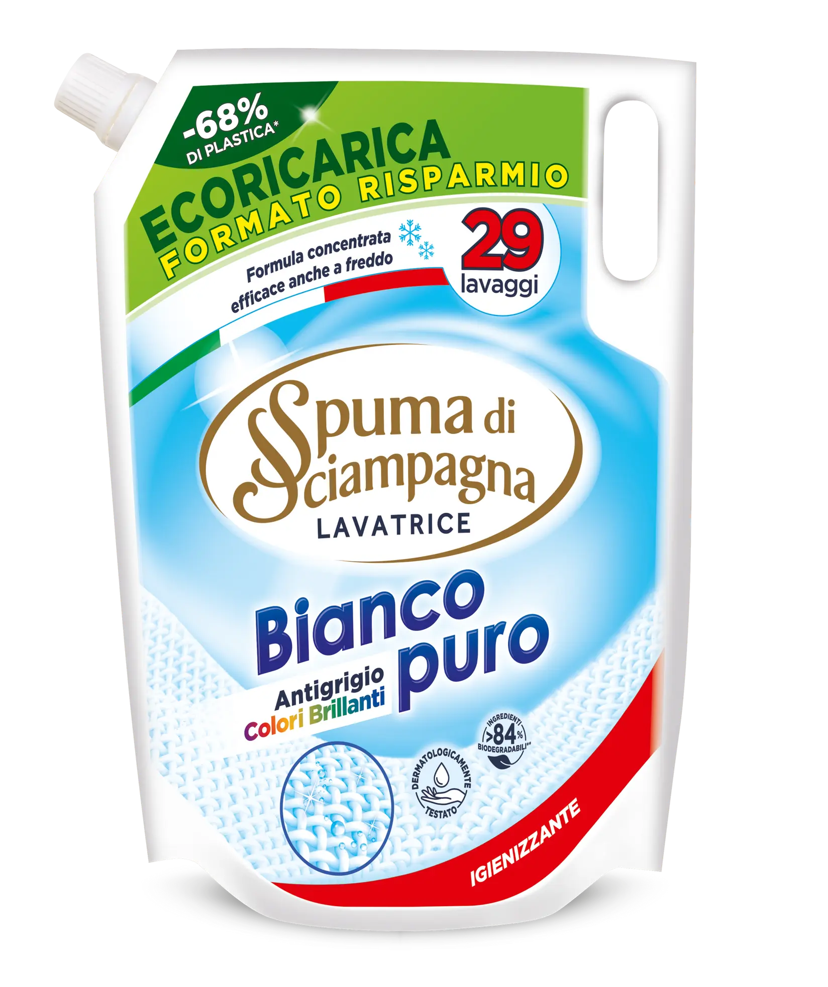 Spuma di Sciampagna Tečni deterdžent, Biancopuro, 1305ml