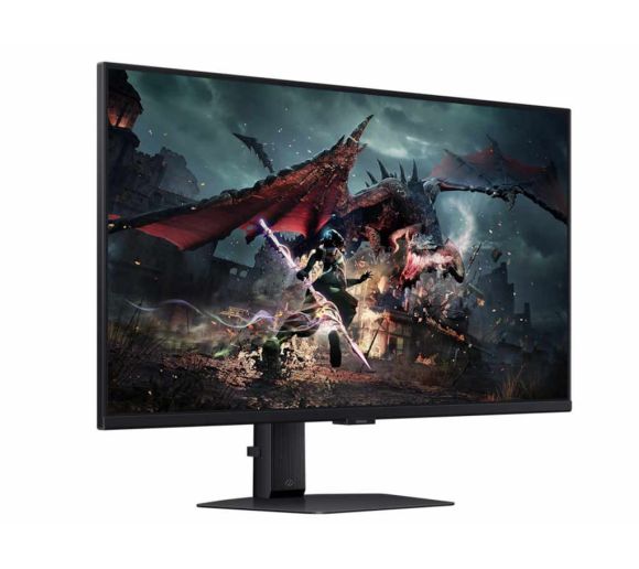 Samsung - Monitor SAMSUNG LS32DG500EUXEN 32"/IPS/2560x1440/180Hz/1ms GtG/HDMI,DP/Pivot/Freesync/VESA/Crna