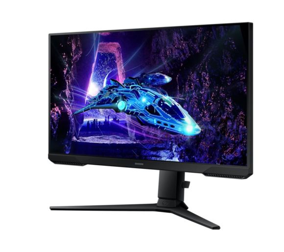 Samsung - Monitor SAMSUNG LS24DG302EUXEN 24"/VA/1920x1080/180Hz/1ms MPRT/HDMI,DP/Freesync/Pivot/VESA/crna