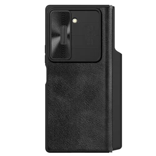 Futrola - maska Nillkin Qin Pro Leather za Samsung F956B Galaxy Z Fold 6 crna