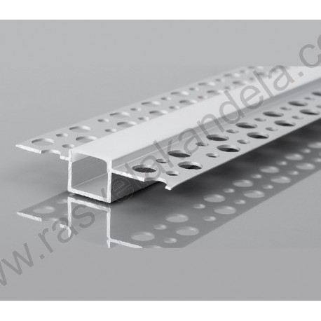 Aluminijumski profil za LED trake ugradni set PROFILE-R6 55x12,5x2000mm