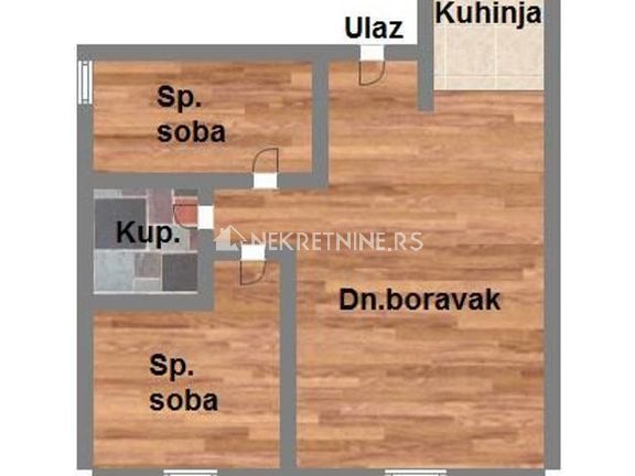 Dvoiposoban - 58m2 - Adice!