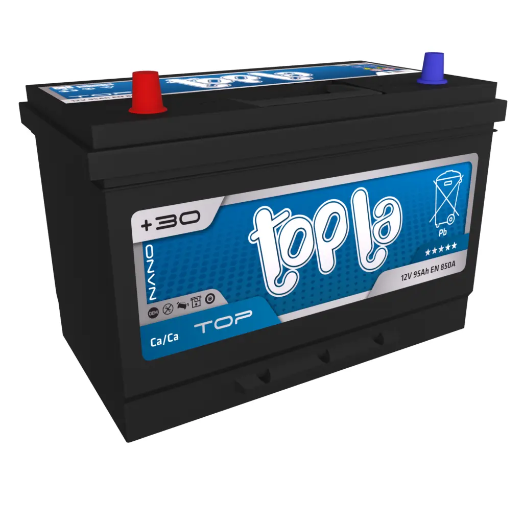 Topla Top JIS Akumulator 12V, 95 Ah, L+ ASIA vozila