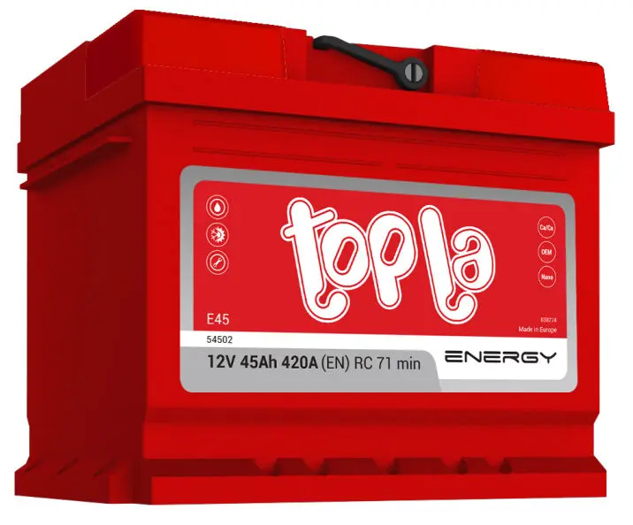 Topla Energy Akumulator, 12V, 45Ah, D+