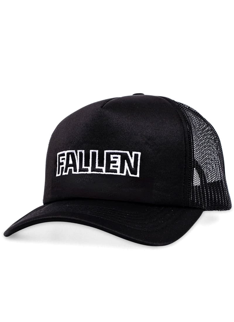 КАЧКЕТ – FALLEN BOLD HAT – BLACK / WHITE