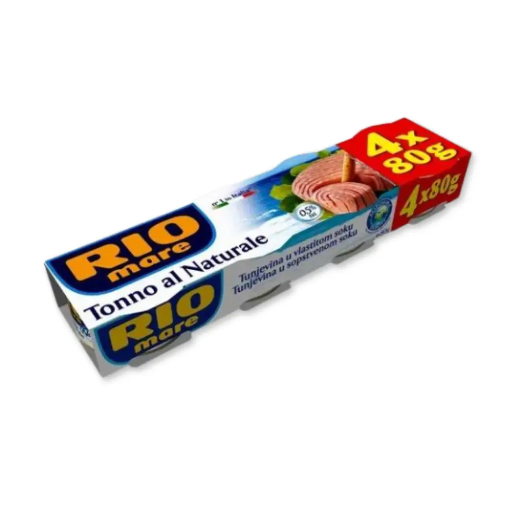 Rio Mare Tunjevina u sopstvenom soku, 4x80g