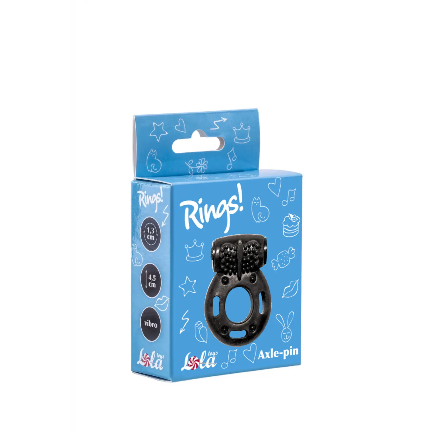 Lola games Vibro prsten Rings Axle-pin